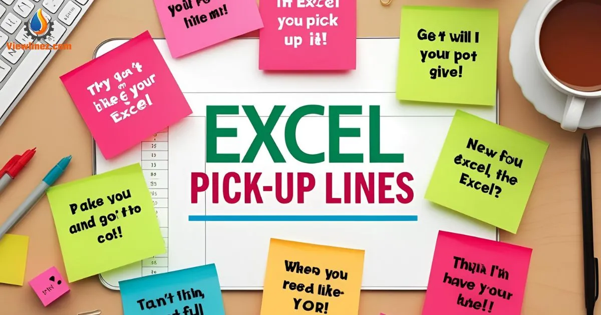 125+ Excel Pick-Up Lines That’ll Chart a Course to Your Heart